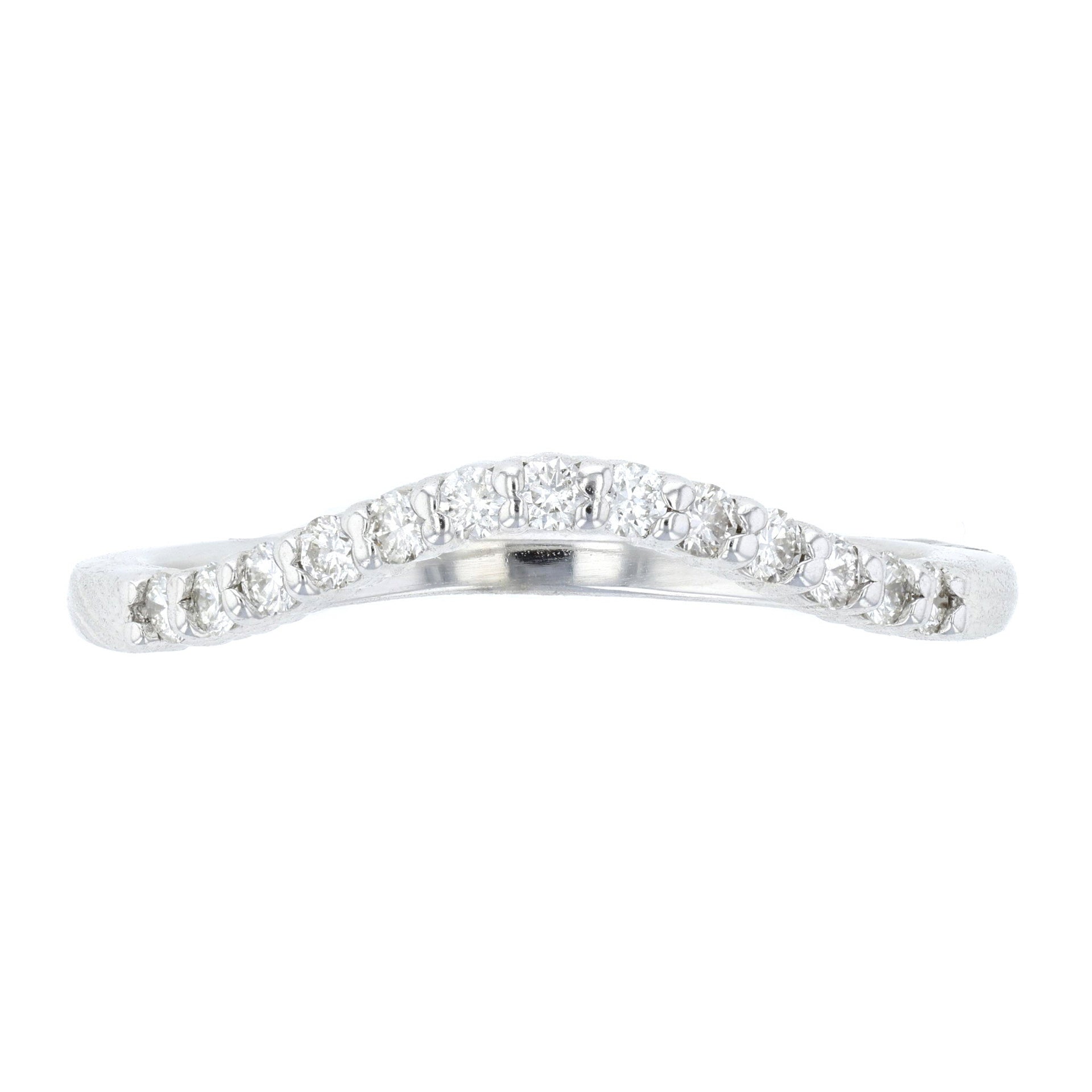 Curved Women's Wedding Rings – Don Conkey and Sons