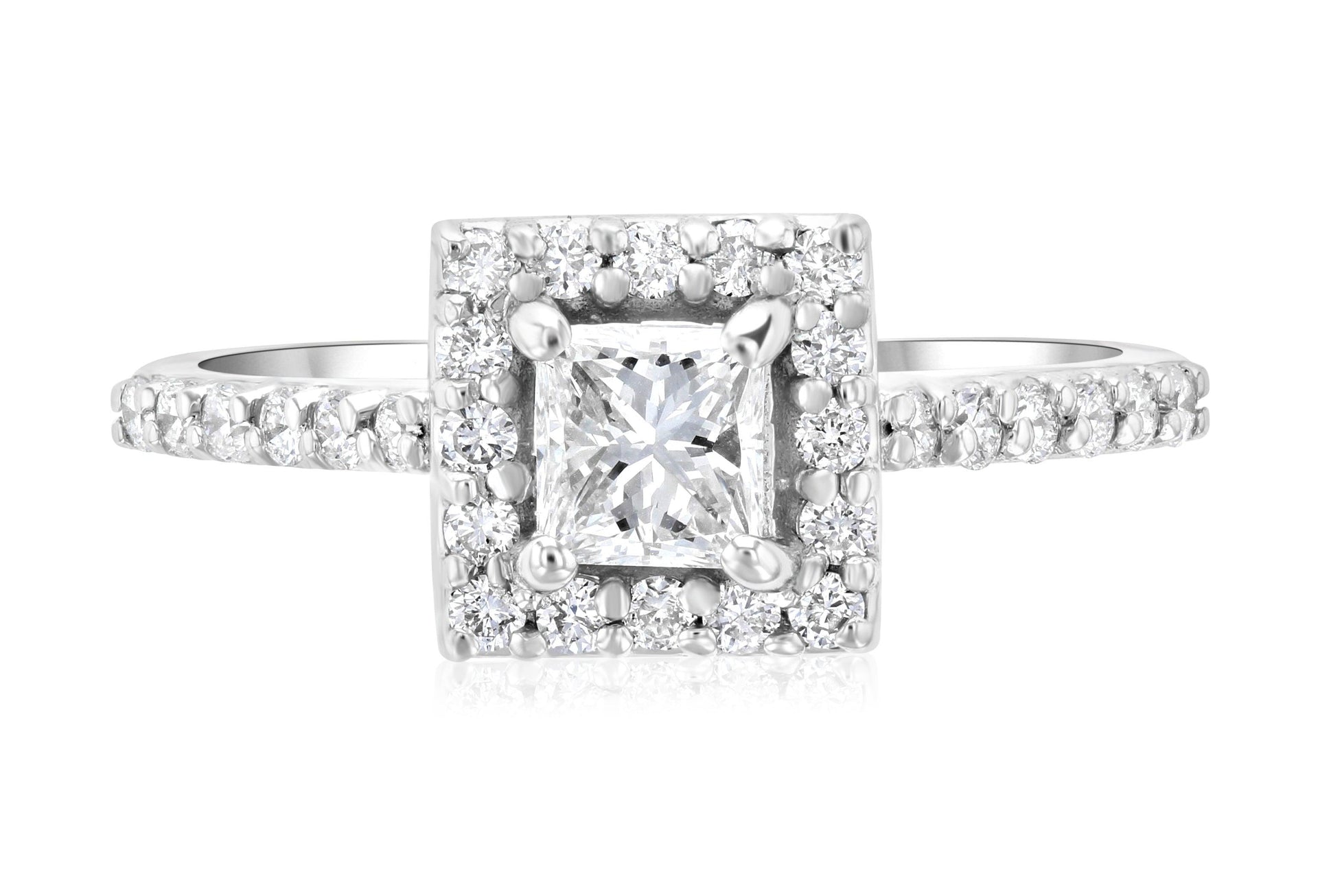 Princess Cut Engagement Rings – Don Conkey and Sons